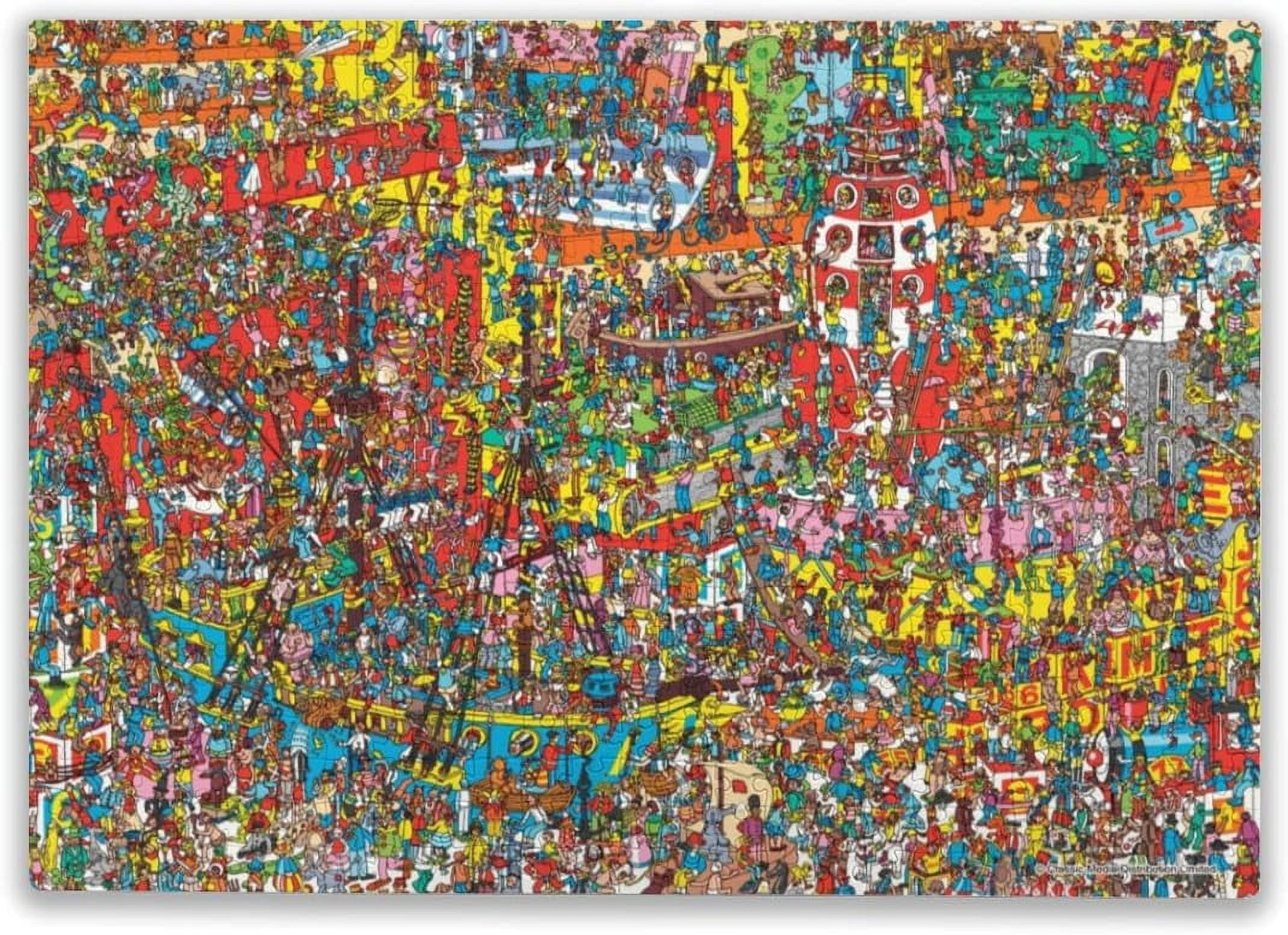 Vintage Where'S Waldo In The World Impo Ible 300 Pieces Wooden Jigsaw ...