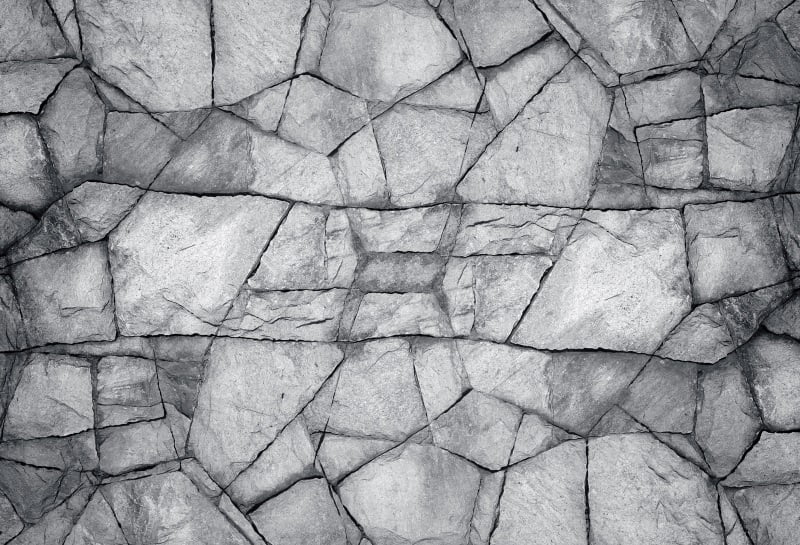 Vintage White Gray Stone Wall Backdrop Irregular Stone Texture Interior ...