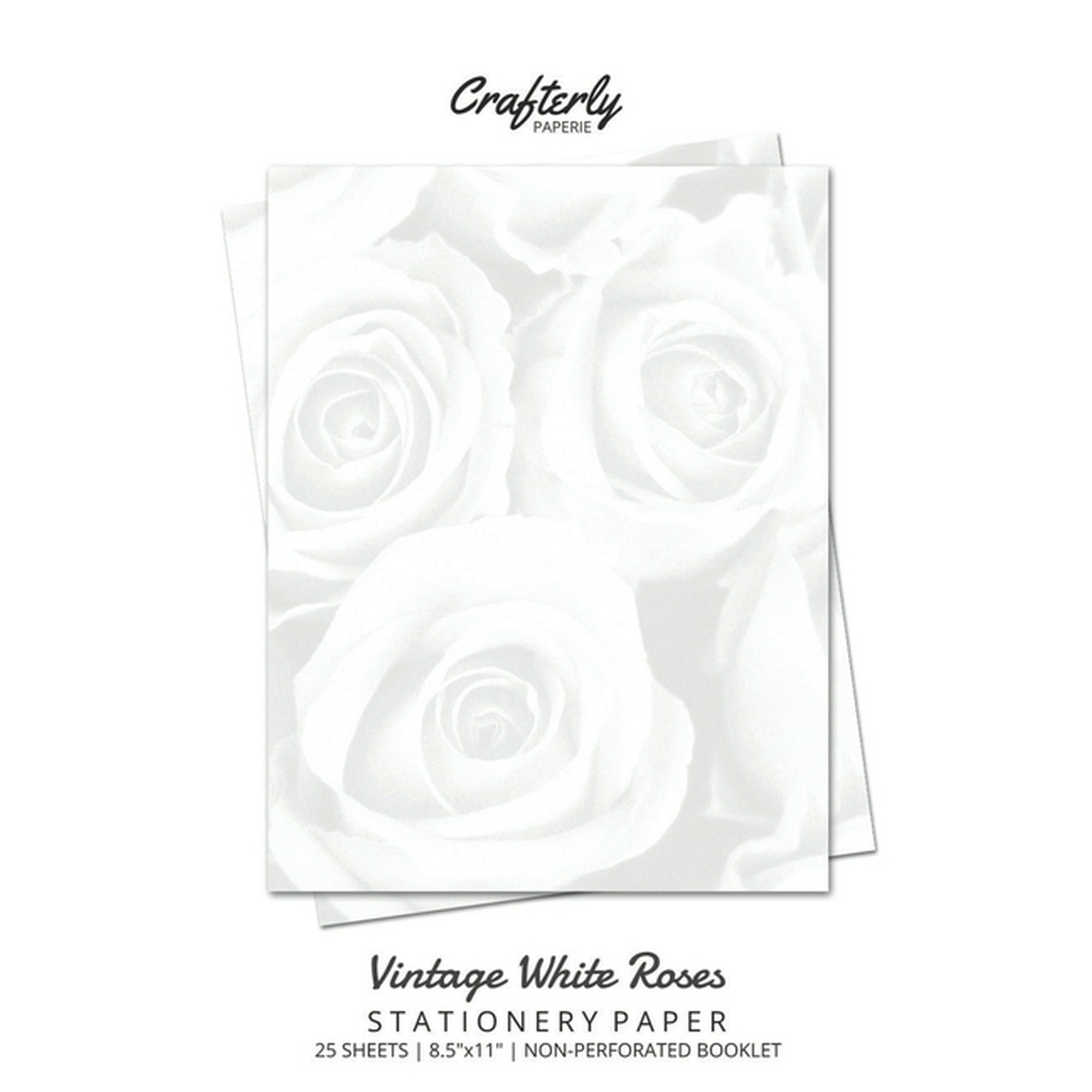 Printable Rose Stationery