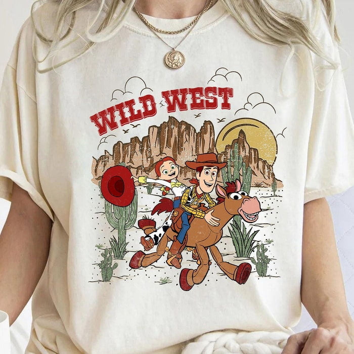 Vintage Wild West Disney Pixar Toy Story Shirt, Toy Story Woody and ...