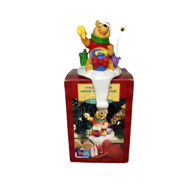1996 Disney Christmas Stocking Holder - Vintage Winnie the Pooh and ...