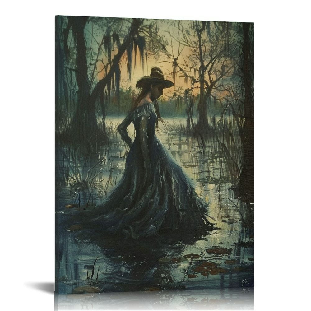 Vintage Witch Wall Art Vintage Gothic Pictures Gothic Witch Prints Dark ...