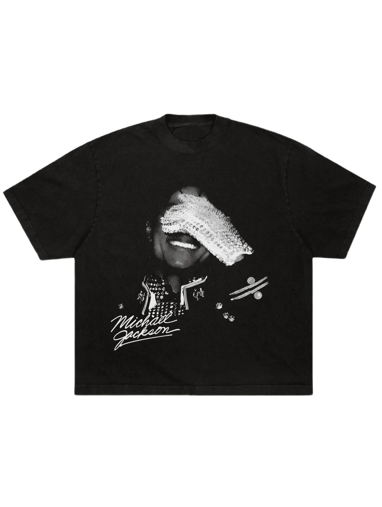 Vintage Women King Of Pop Music Legend Graphic Tee T-Shirt Oversized ...