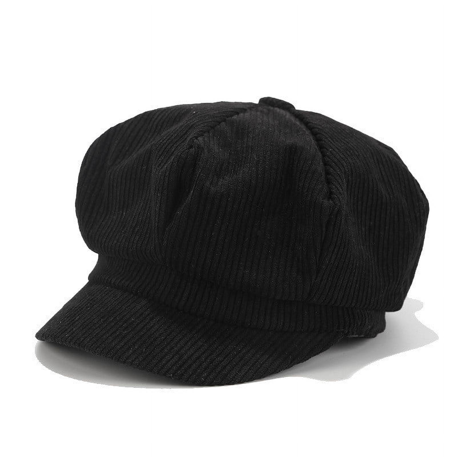 Vintage Women Winter Solid Hat Beret Cap Korean Painter Newsboy Beach ...