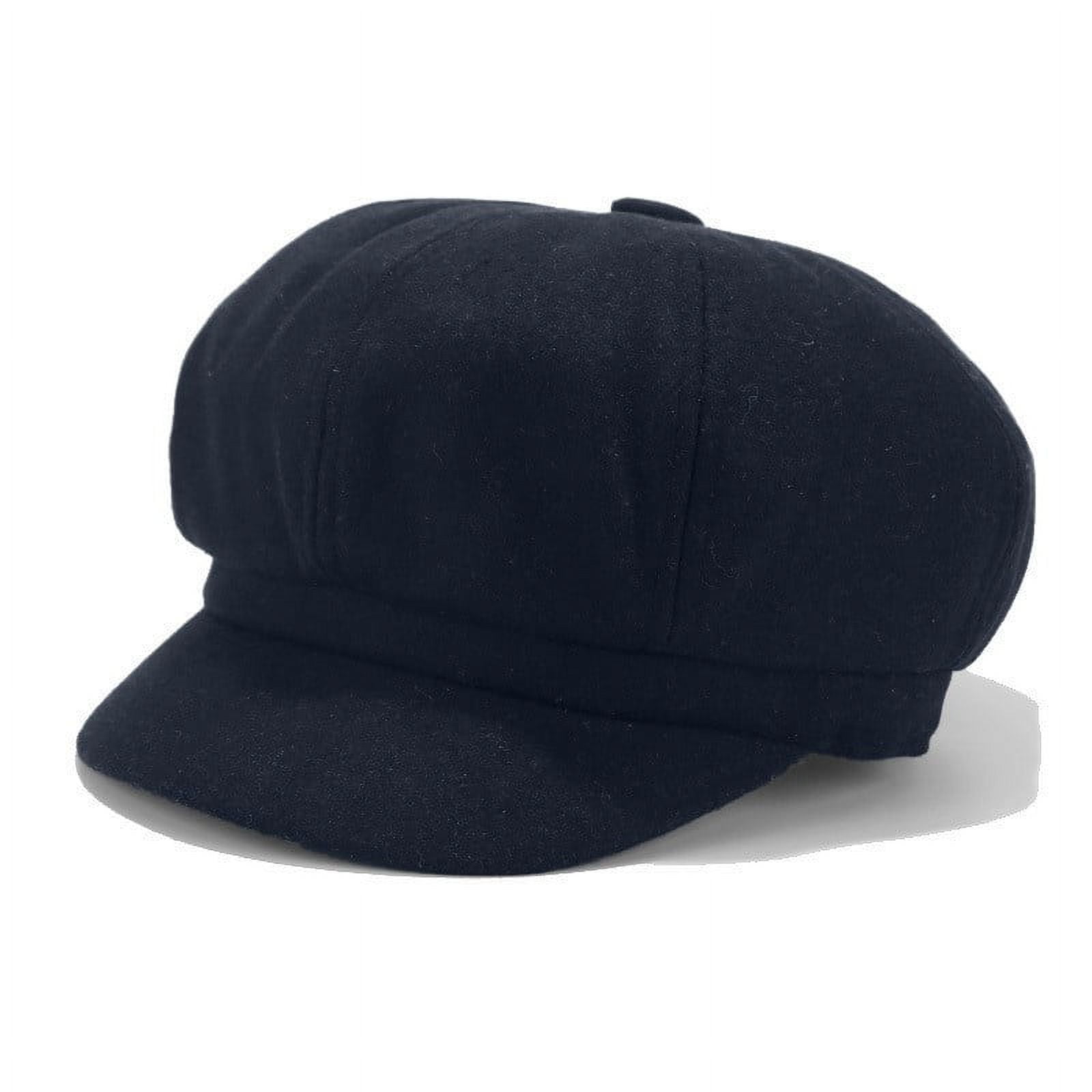 Vintage Women Winter Solid Hat Beret Cap Korean Painter Newsboy Berets ...