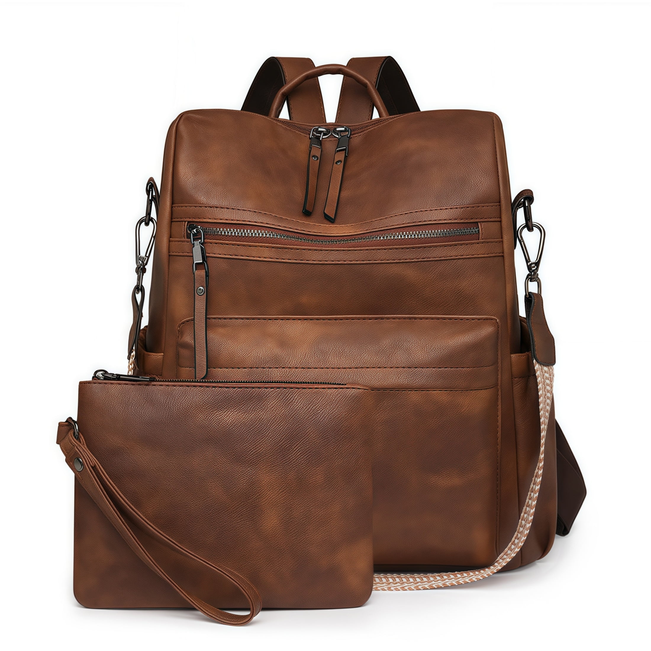 Vintage Women's Backpack Large Capacity Multifunctional Daypack for ...