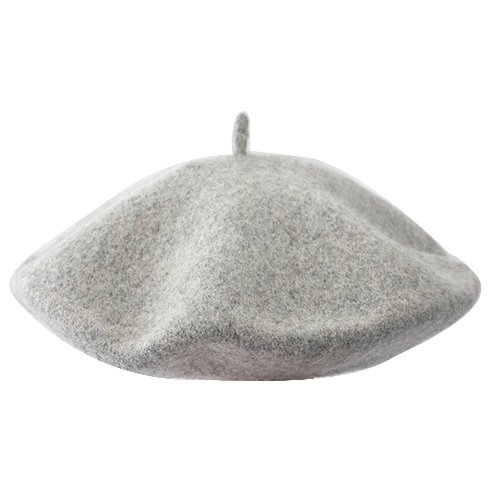 Vintage Womens Solid Color Beret Wool French Beanie Cap Hat - Walmart.com