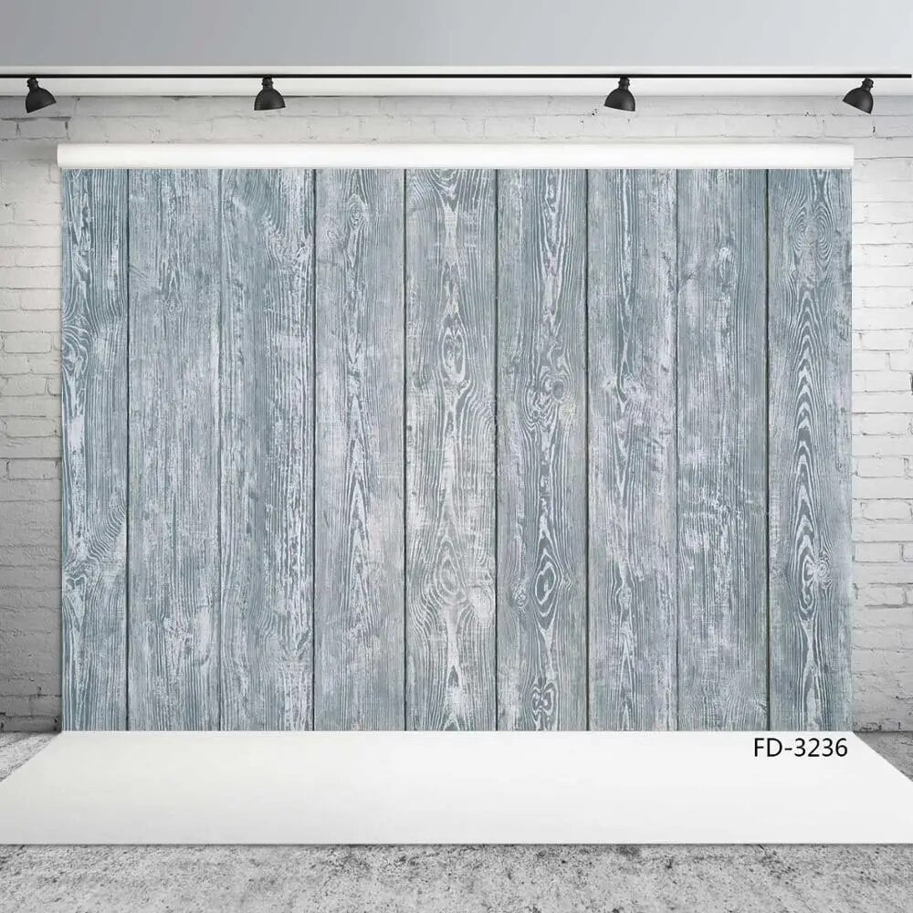 Vintage Wooden Board Planks Newborn Photocall Background Food Baby ...