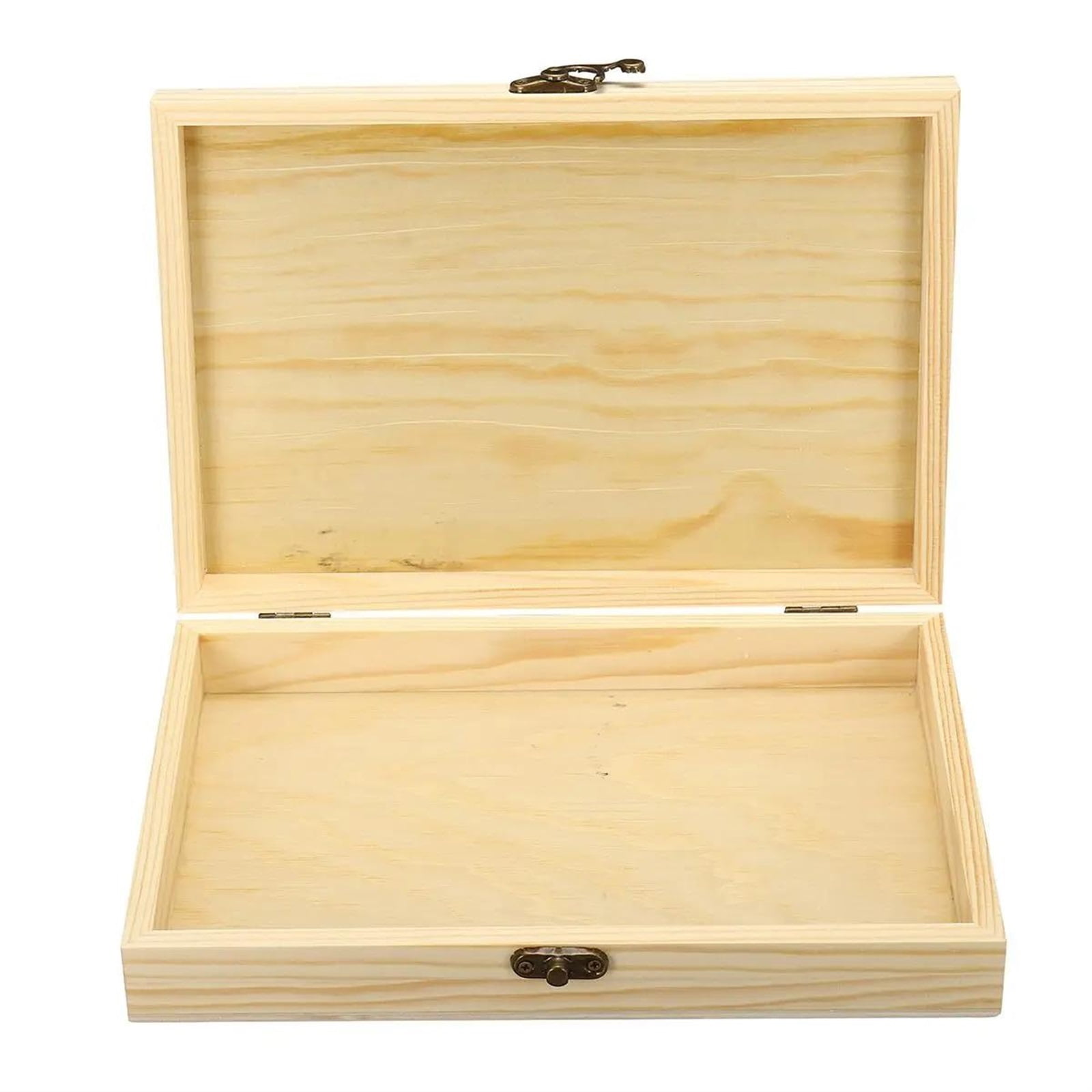 Vintage Wooden Storage Box Organizer Wooden Storage Case Simple Storage ...