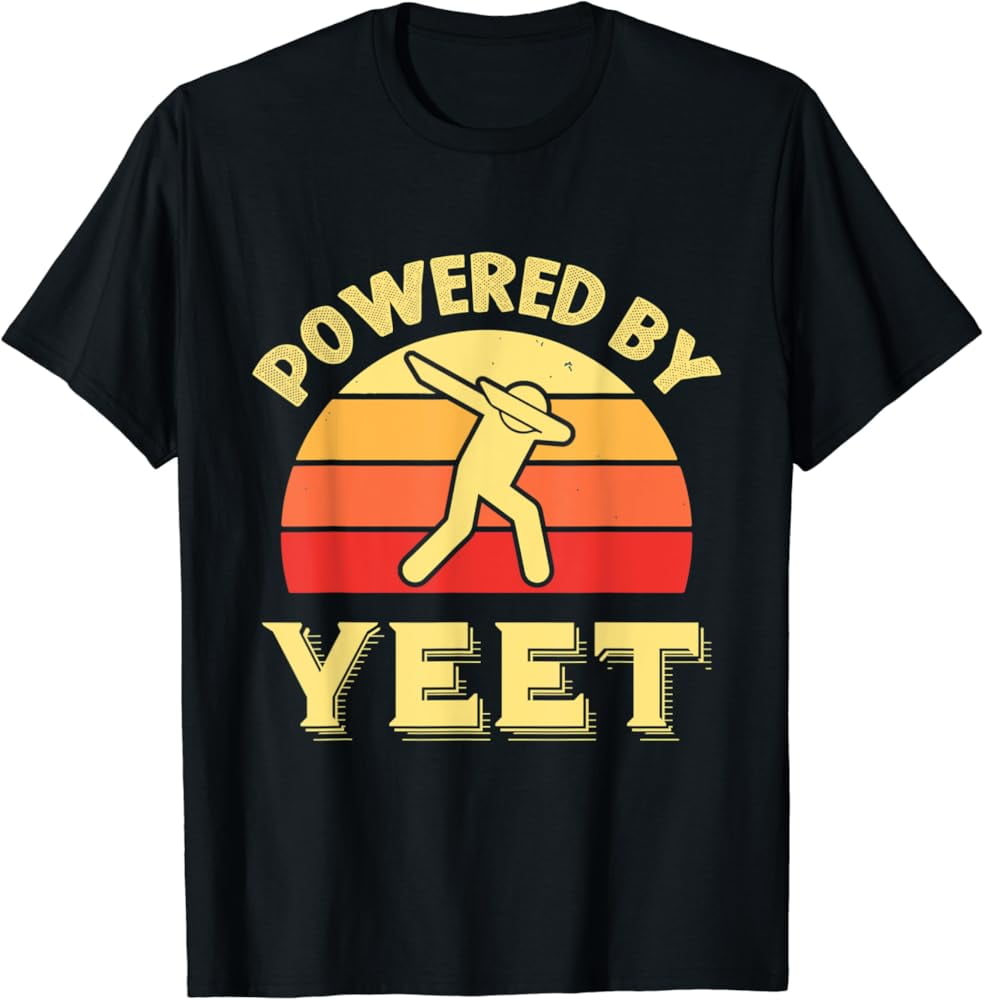 Vintage Yeet - Online Trendy Video Gamer Sports Meme Slang - Horizon T ...