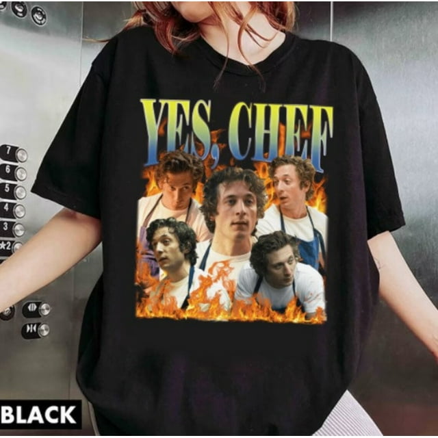 Vintage Yes Chef Bootleg Rap Shirt, Jeremy Allen White Shirt, Yes Chef ...