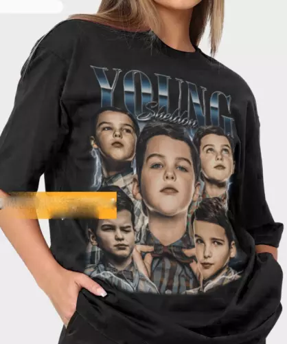 Vintage Young Sheldon Shirt Bootleg Young Sheldon Retro 90s Gift For ...