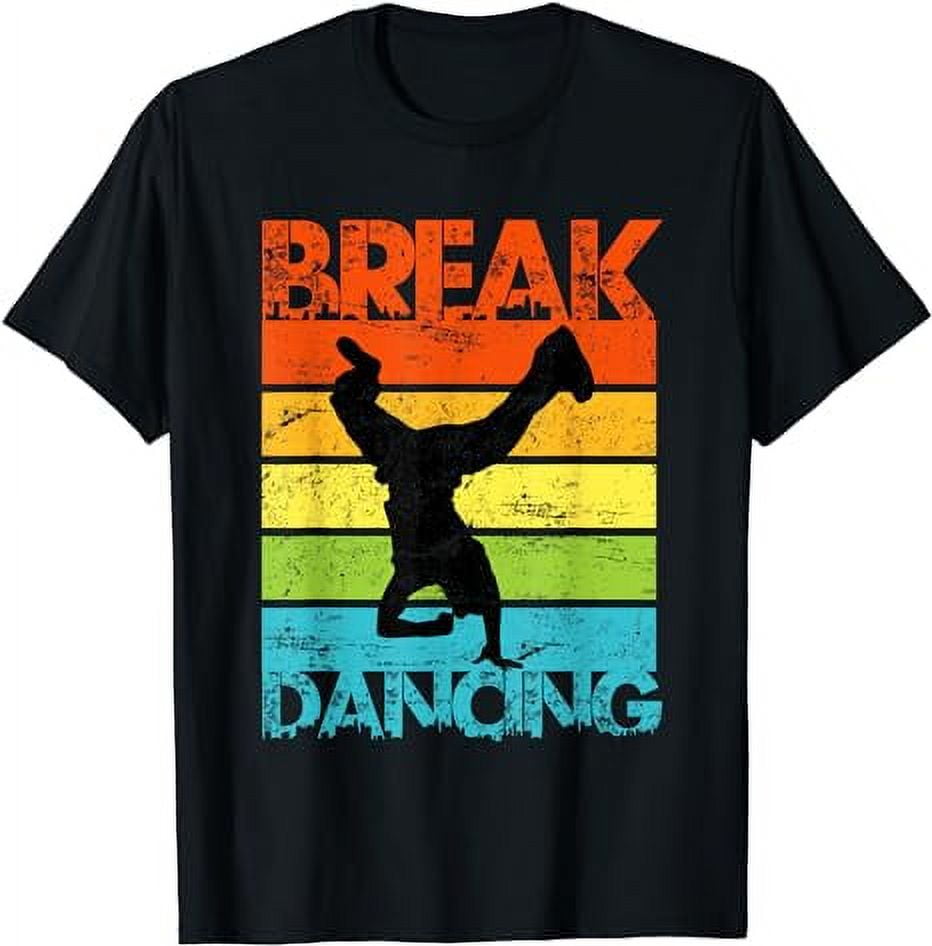 Vintage breakdancing B-boy break dance urban dance hip hop T-Shirt ...