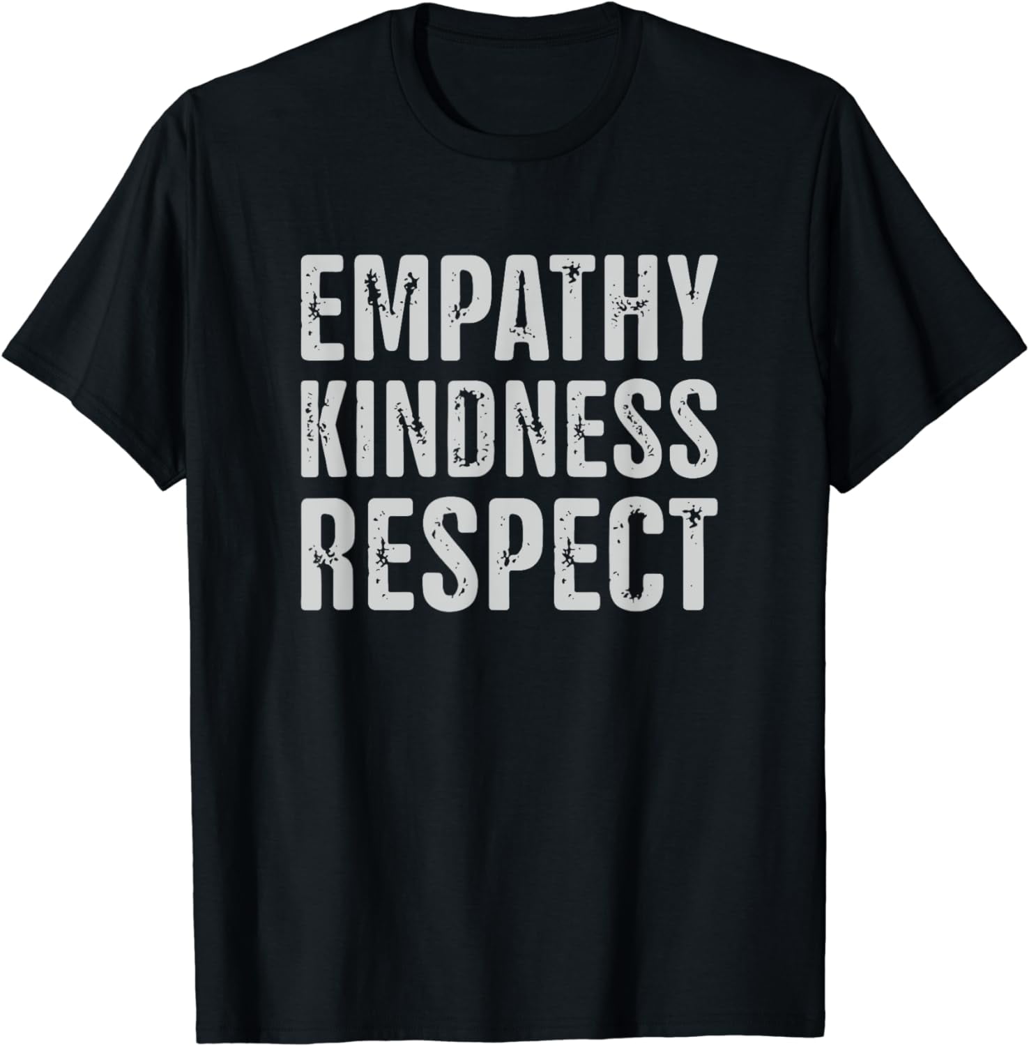 Vintage distressed Empathy kindness respect T-Shirt - Walmart.com