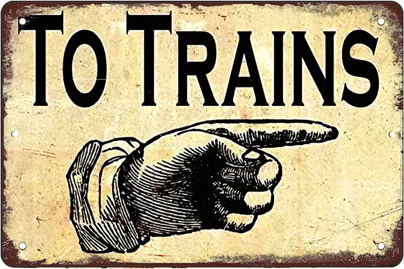 Vintage metal tin sign beach warning caution high surf gifts garden ...