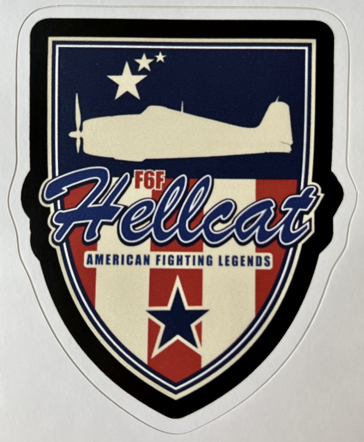 Vintage-style US Navy WWII Grumman F6F Hellcat Decal DEC-0200 - Walmart.com