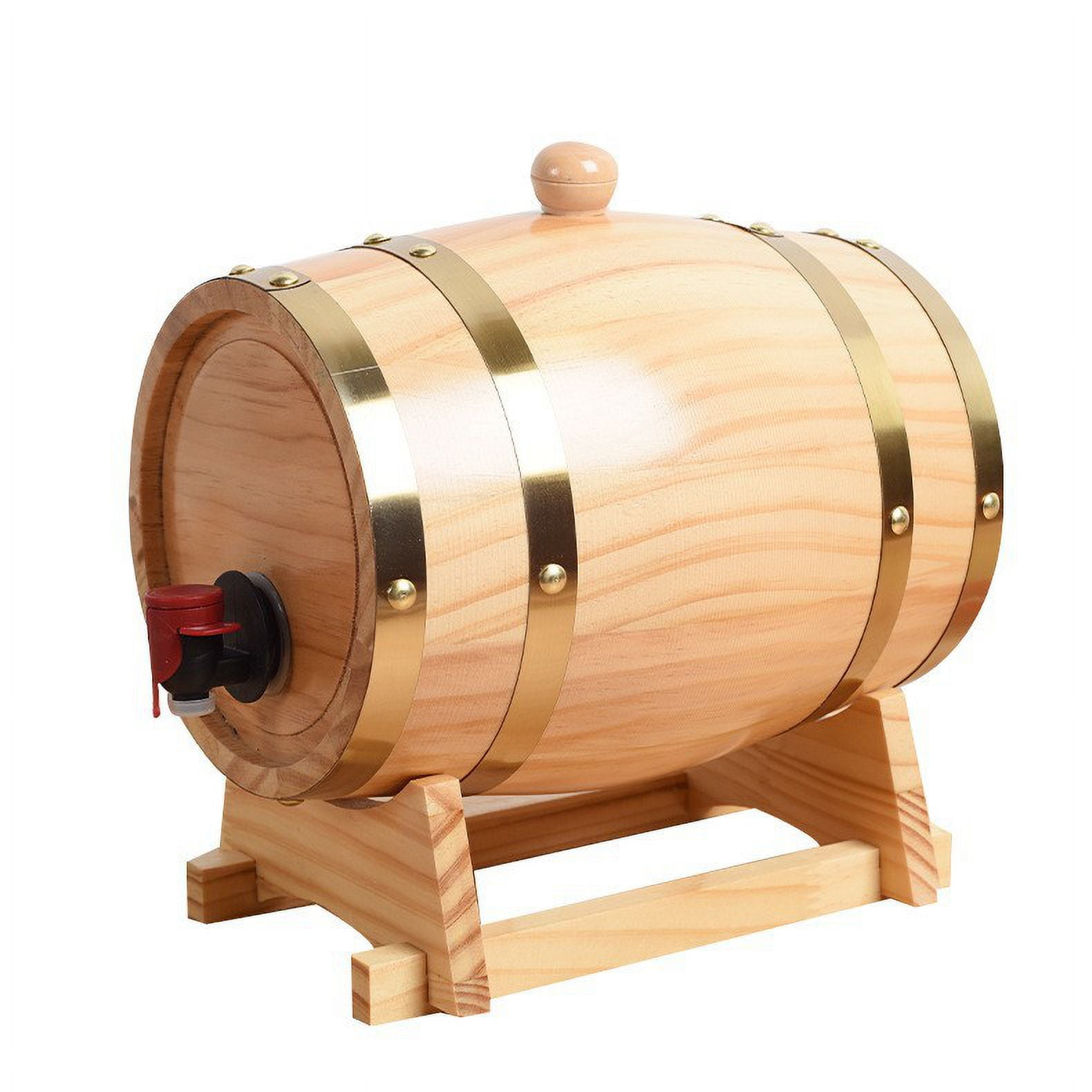 Vintage wooden wine barrel 3L red wine oak barrel restaurant wooden ...