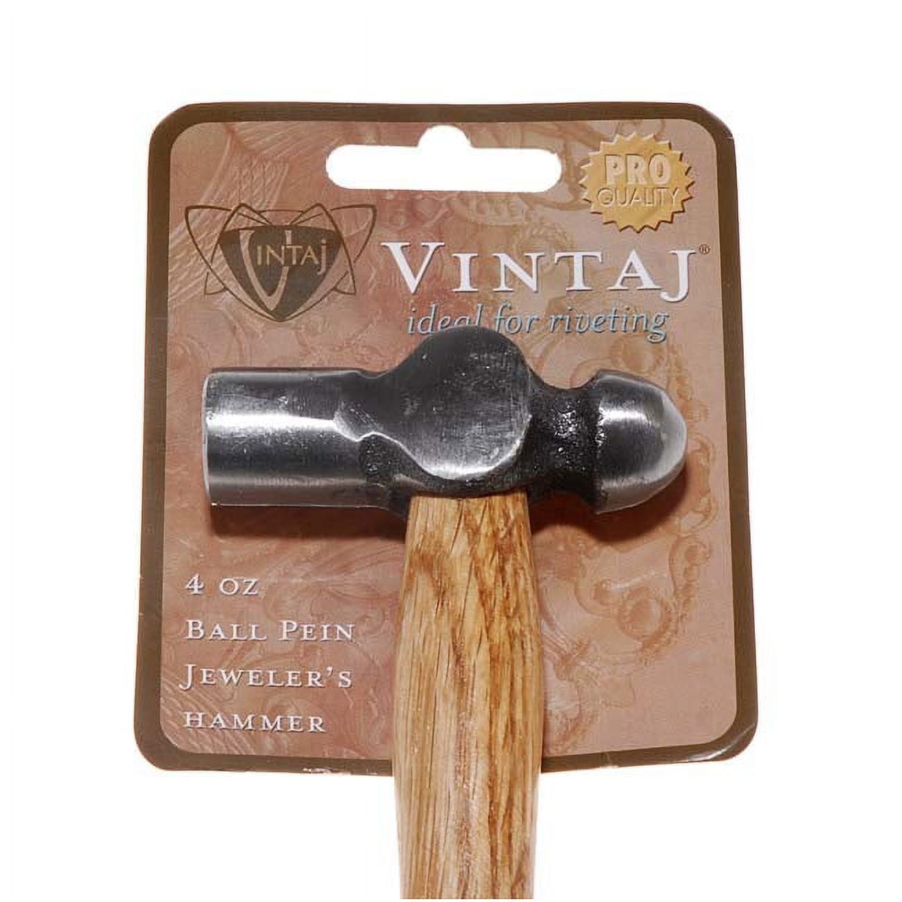 Vintaj Special Edition - 4 oz Ball Pein Hammer For Metal Smithing 2.5 ...