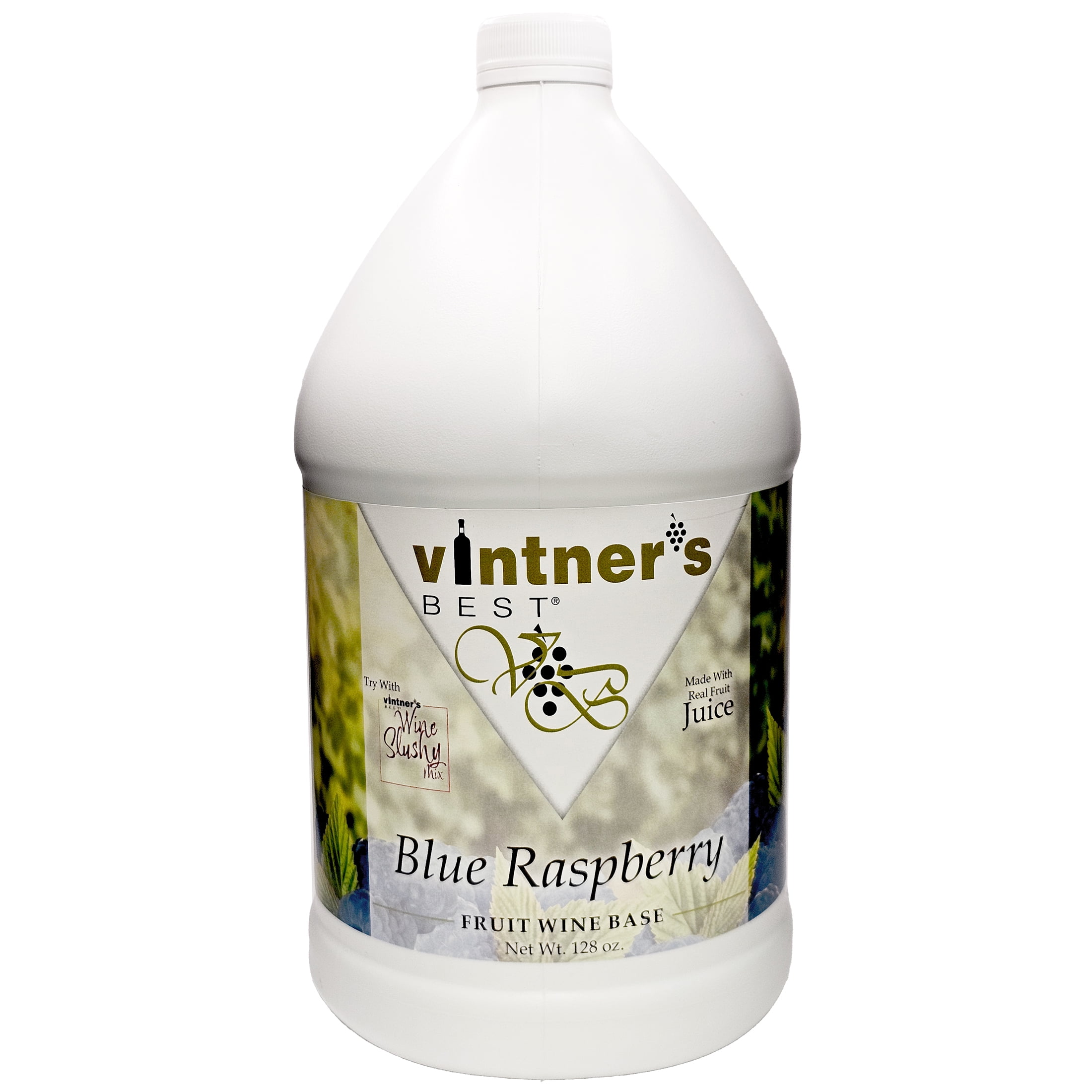 Vintner’s Best Blue Raspberry Fruit Wine Base (128 oz / 1 gallon ...