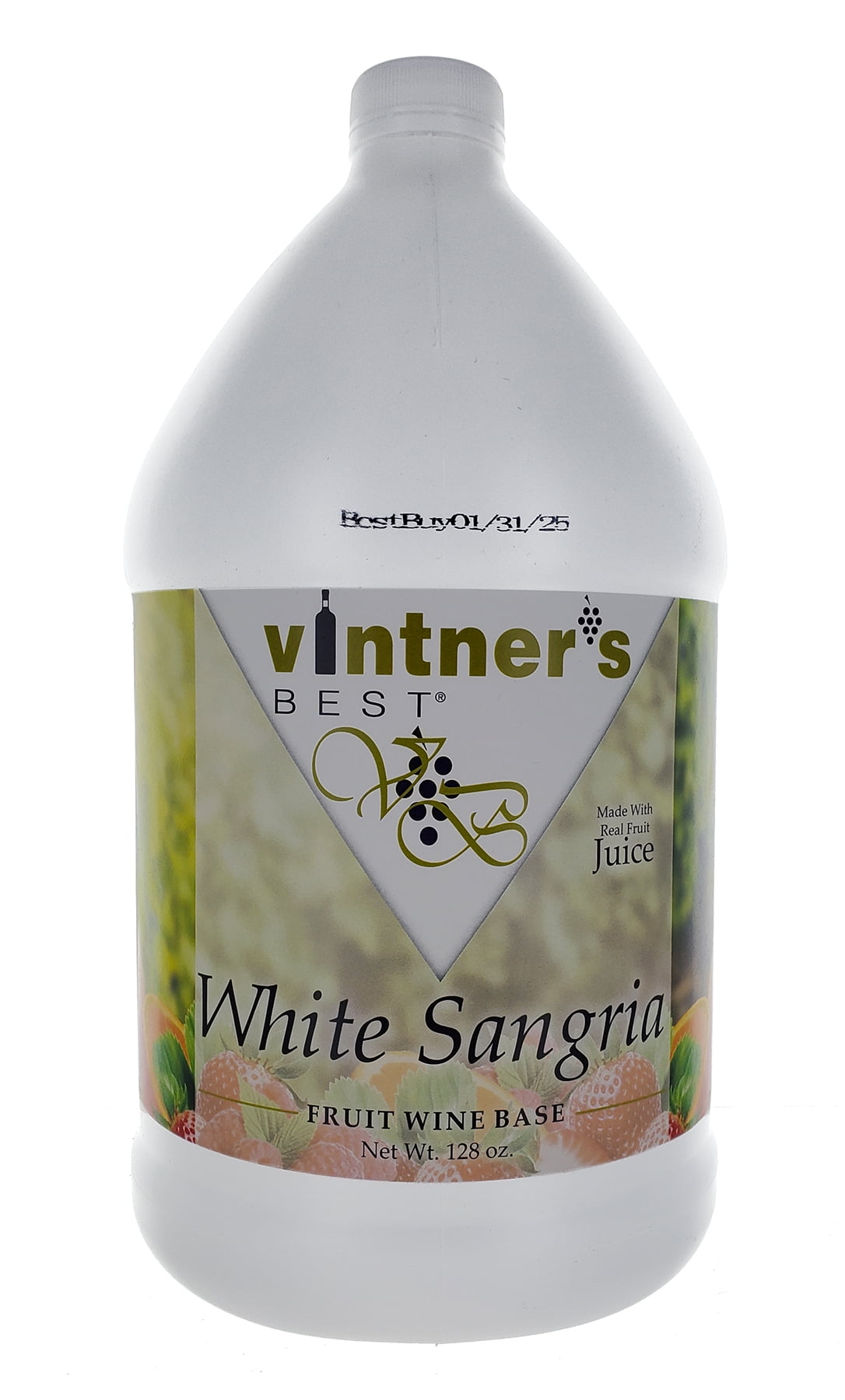 Vintner's Best Fruit Wine Base 128oz Jug - White Sangria - Walmart.com