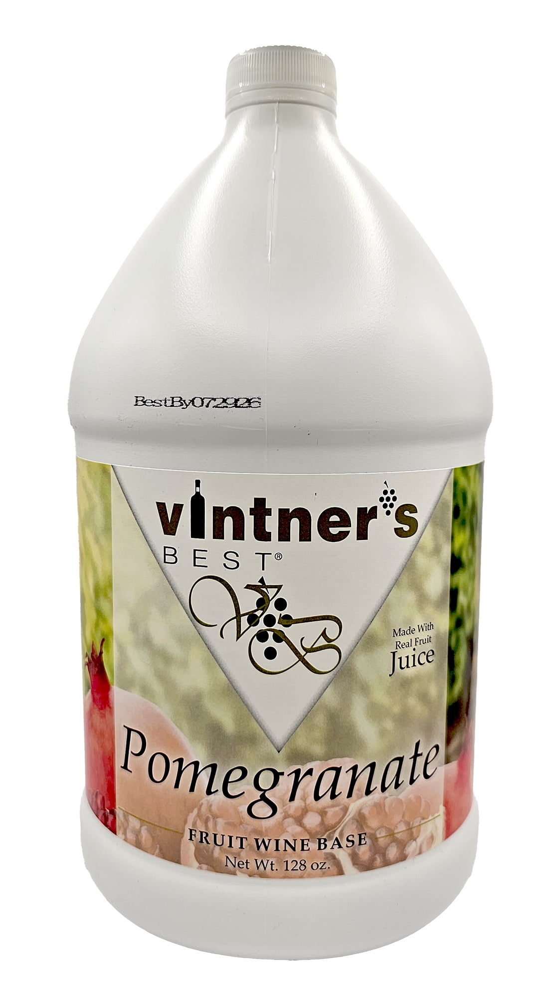 Vintners Best Pomegranate Wine Base 128oz (1 Gallon) Makes 5 Gallons ...