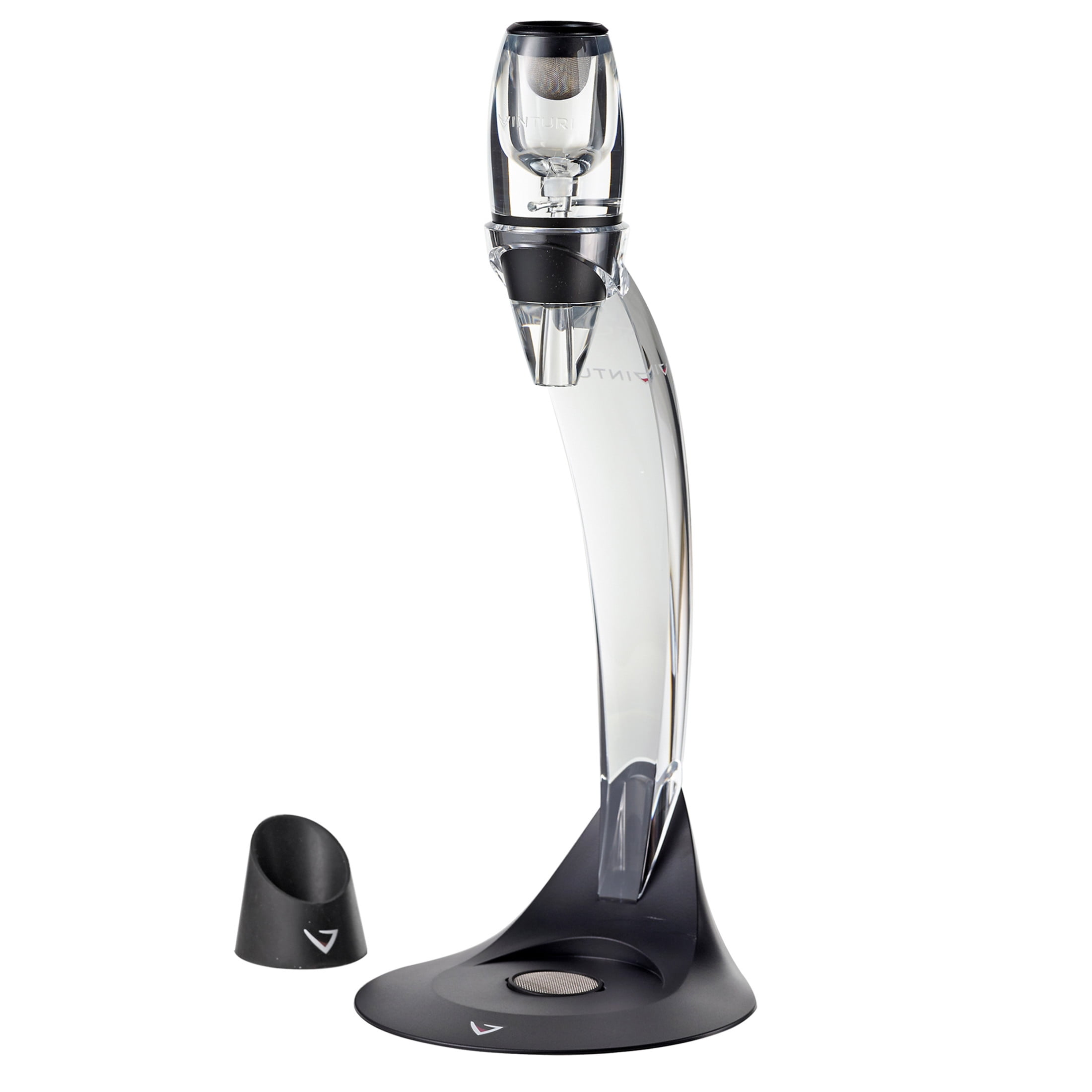 Vinturi Red Wine Aerator 6 Piece Tower Set, in Black (V1071) - Walmart.com