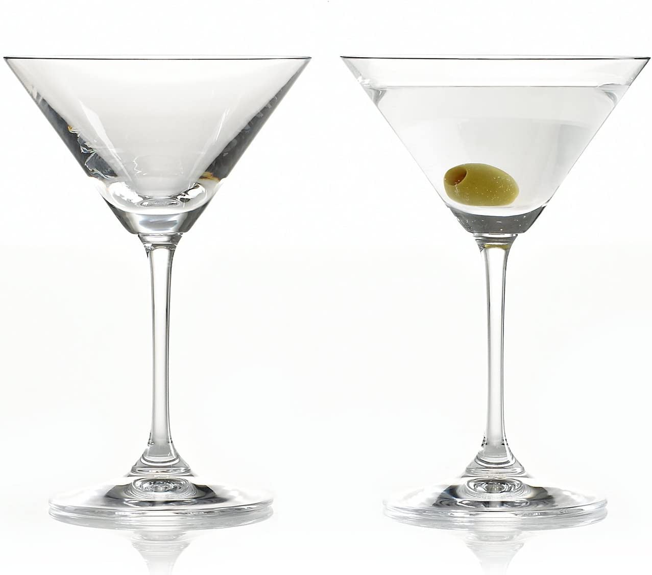 Vinum Crystal Martini Glass, Set of 6 - Walmart.com