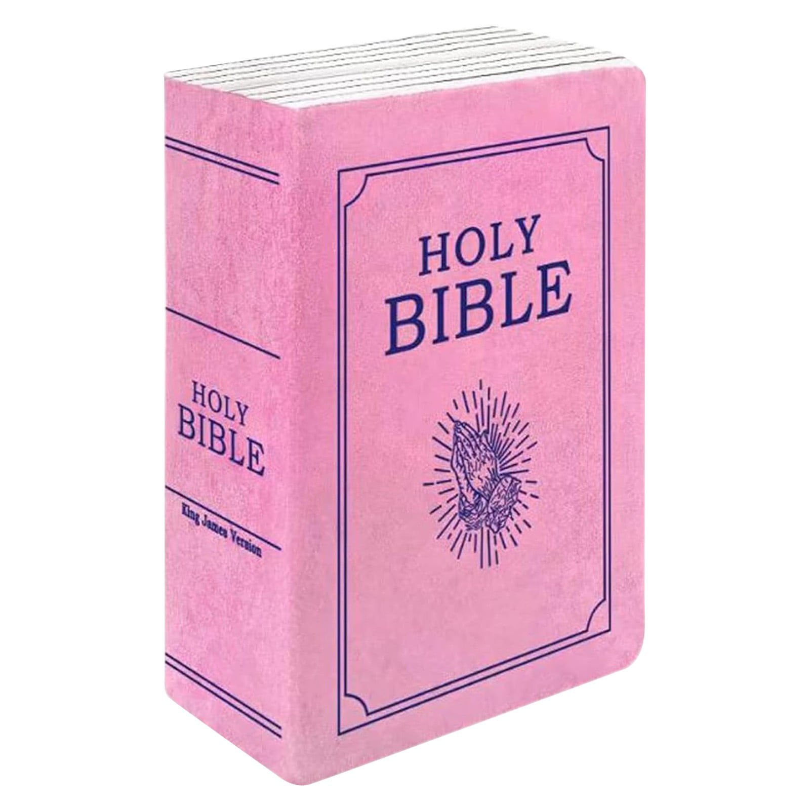 Vinvinda 13 Inch Bible Pillow Plush Book Shaped, Bible Pillow Book ...