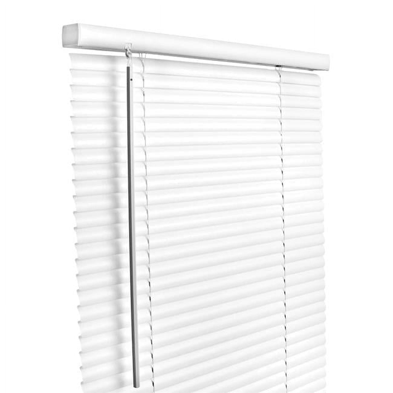 Vinyl 1 in. Mini-Blinds, 36 x 64 in. White Cordless - Walmart.com