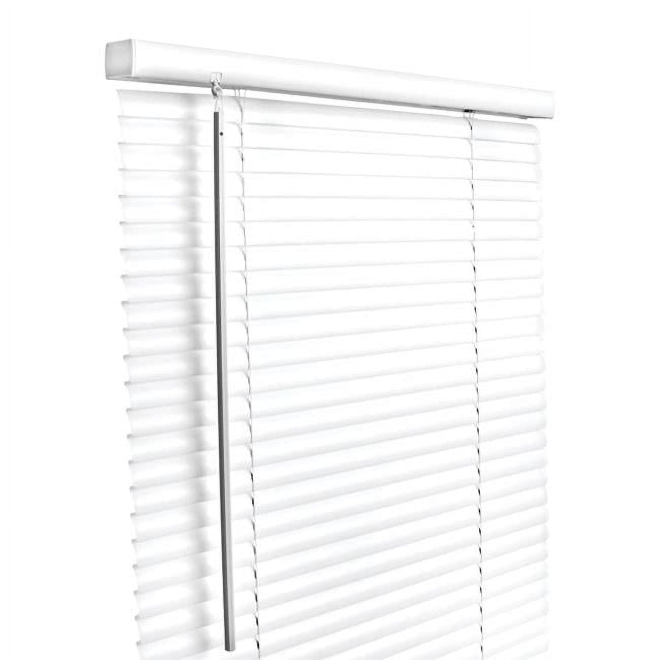 Vinyl 1 in. Mini-Blinds, 39 x 64 in. White Cordless - Walmart.com