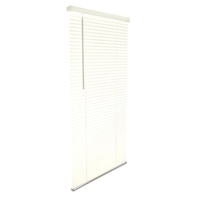 Vinyl 1 in. Mini-Blinds, 39 x 64 in. Alabaster Cordless - Walmart.com