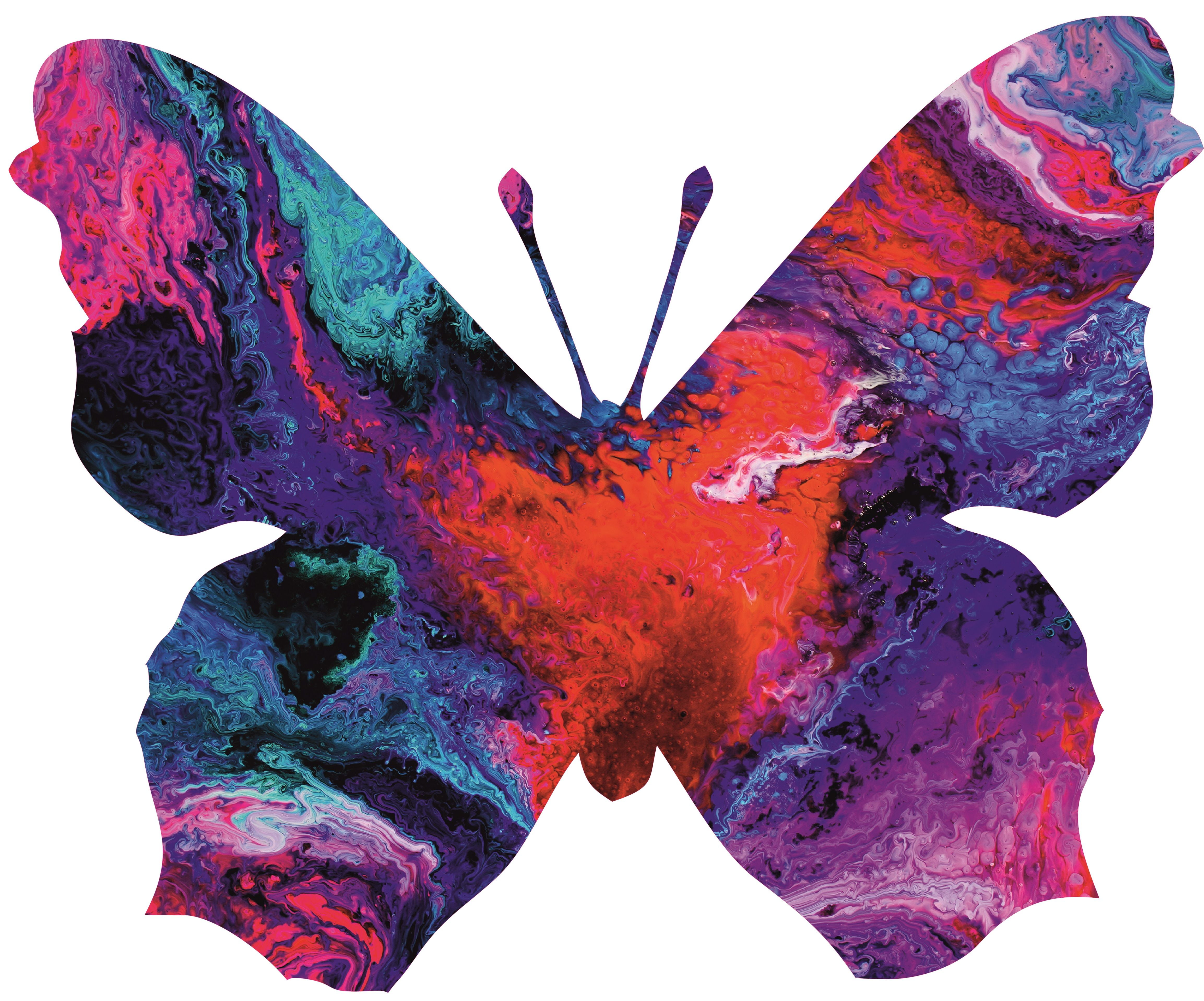 Vinyl Adhesive Mourning Cloak Butterfly Species Adhesive Wall Decor ...