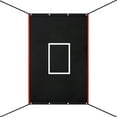 Vinyl Backstop Heavy Duty Batting Cage Backstop Baseball Batting Cage ...