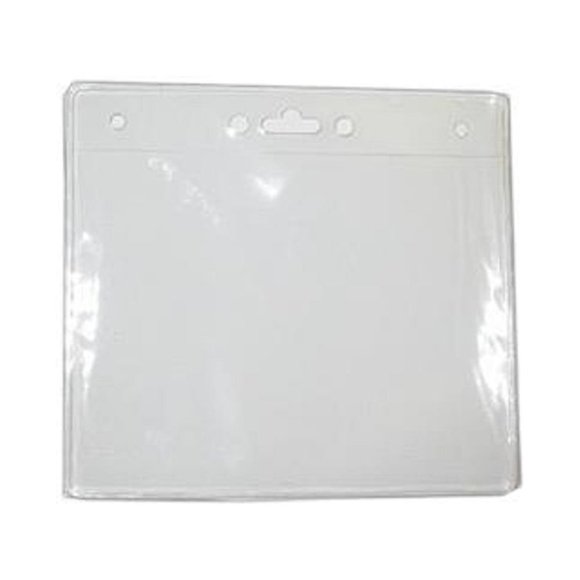 Clear Vinyl Hang Tag Holders