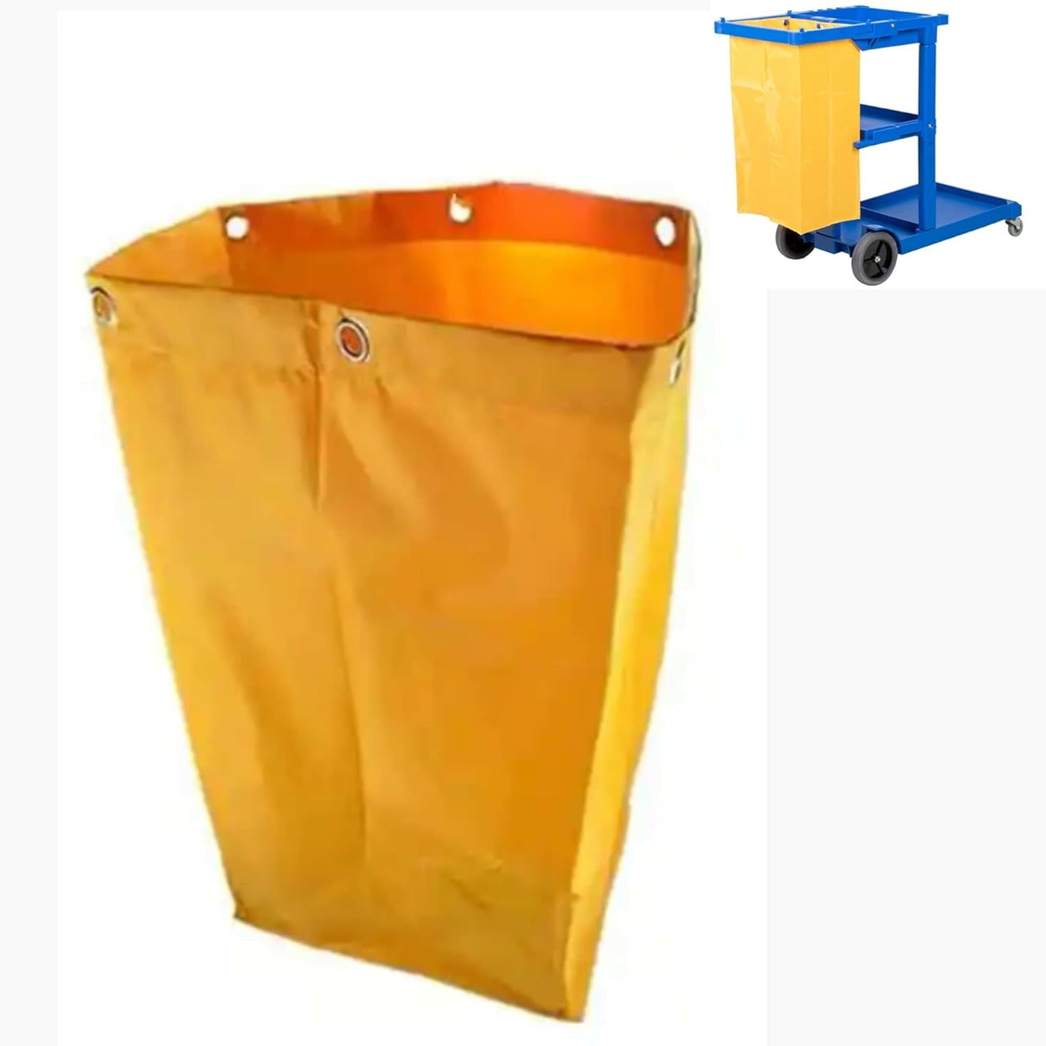Vinyl Bag for Janitor Cart | Cleaning Cart Bag | 25 Gallon - Walmart.com