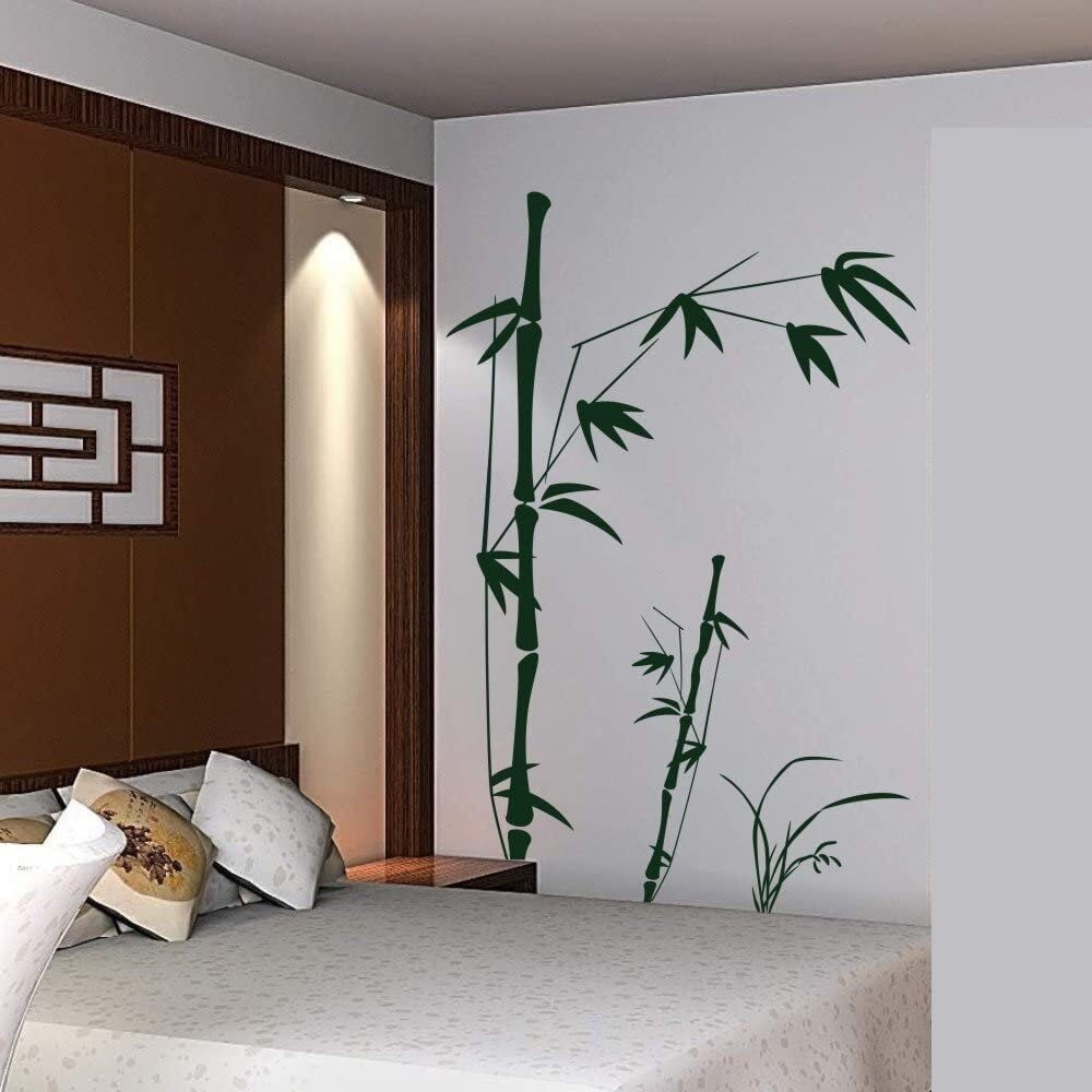 Vinyl Bamboo Wall Decal Bamboo Decal Quotes Tree Wall Decal Grass Wall ...