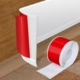 Vinyl Baseboard Molding Trim 6 Inch x 20 Feet Peel and Stick Baseboard ...