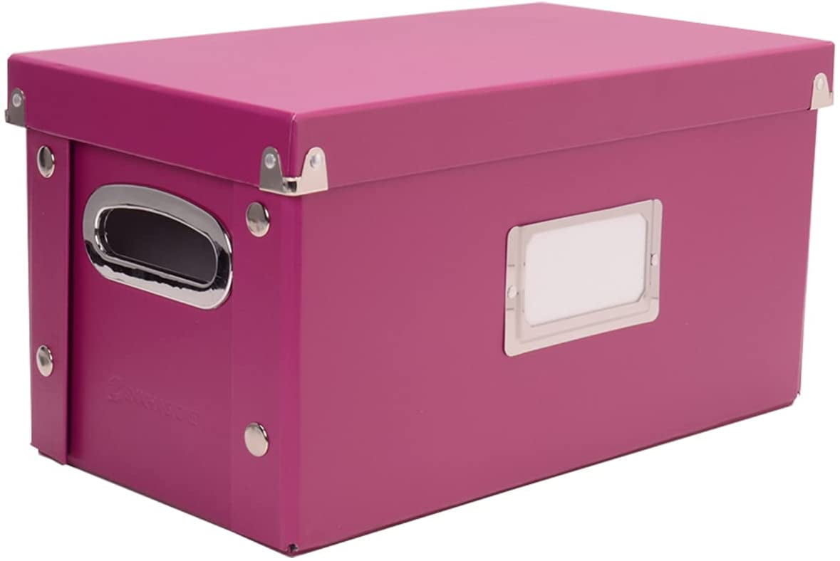 Vinyl Box, 7"/45 RPM, Berry - Walmart.com