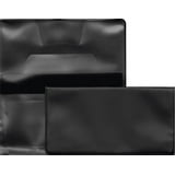 Vinyl Checkbook Cover for Top Tear Personal Checks (Lux Black ...