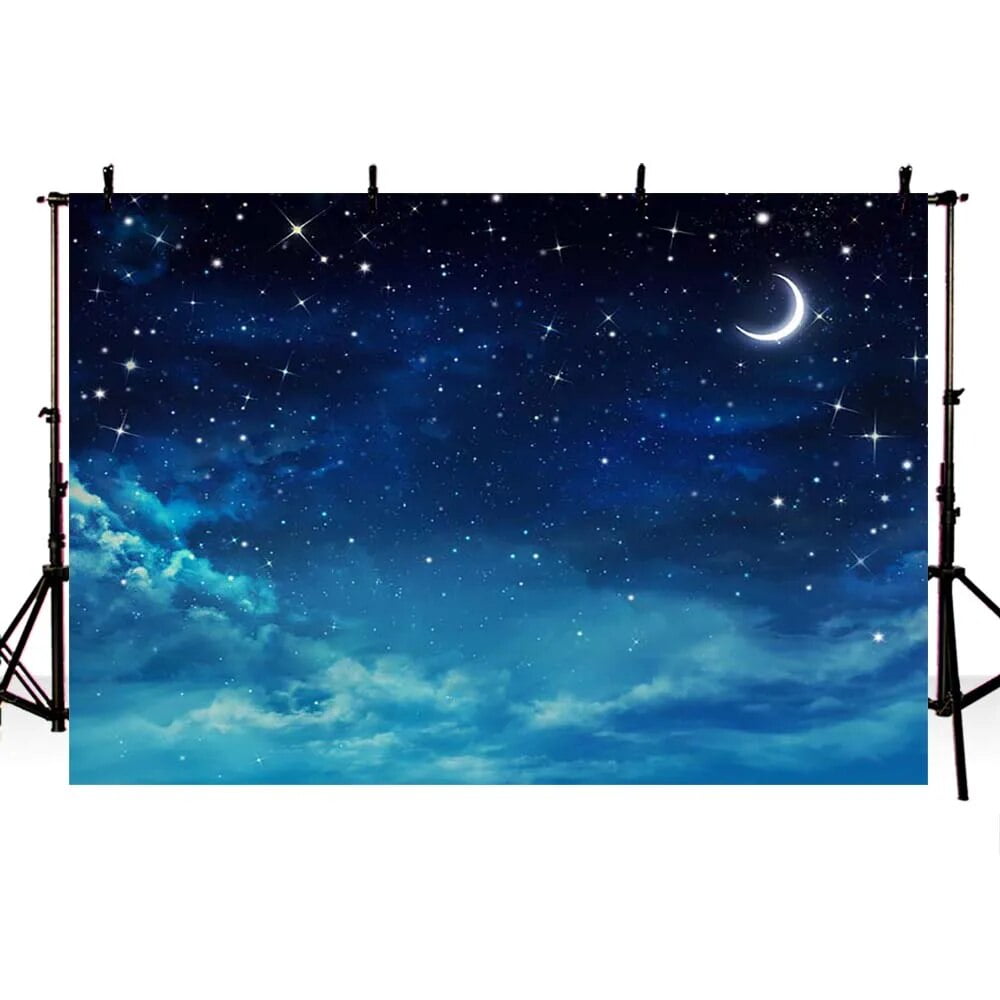 Vinyl Cloth Night Space Backdrops for Photography Studio Photo Shoot ...