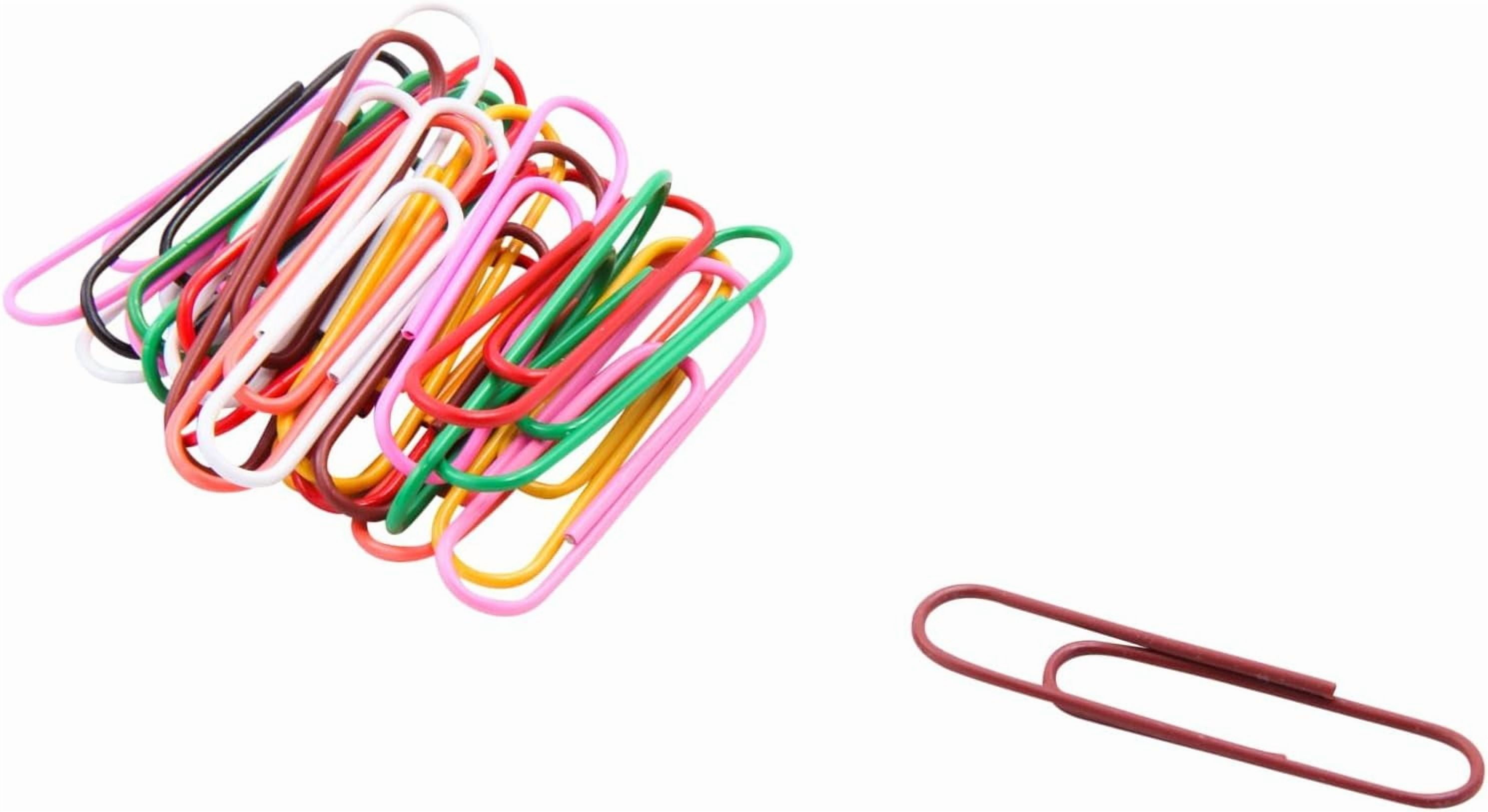 Vinyl-Coated Paper Clips, Jumbo Size, Pack of 40 - Walmart.com