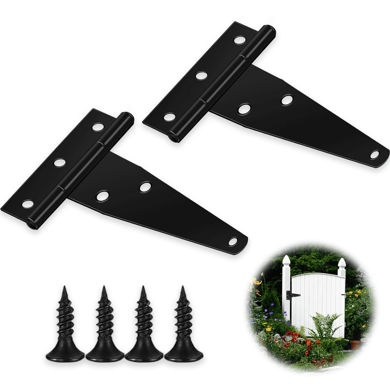 Vinyl Cottage Picket Gate, Professional Guarantee Heavy Duty Drop Rod ...