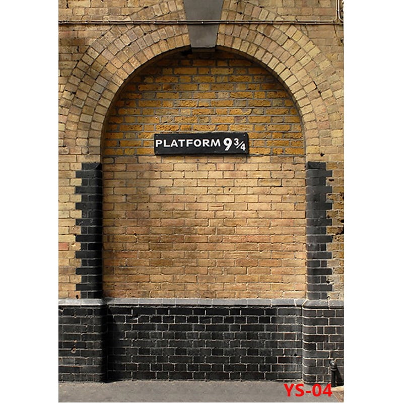 Vinyl Custom Heaven Brick Wall Photography Backdrop Platform 9 3/4 ...