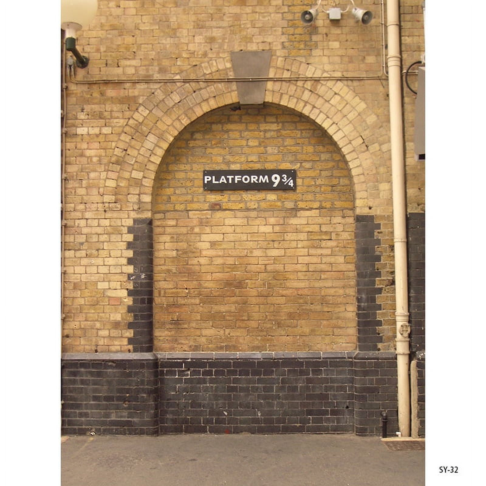Vinyl Custom Heaven Brick Wall Photography Backdrop Platform 9 3/4 ...