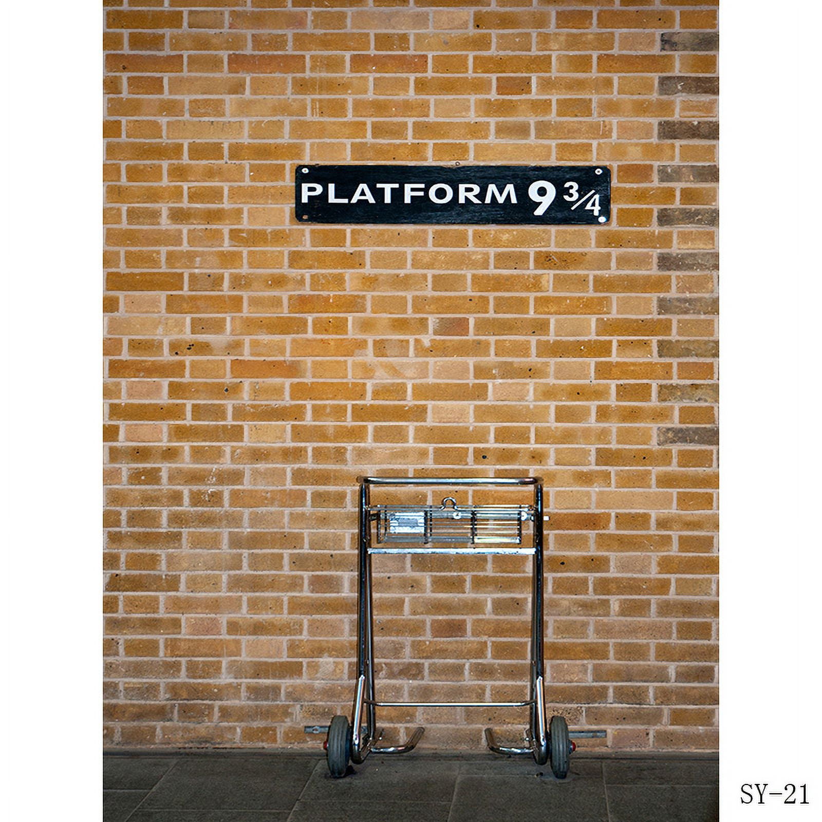 Vinyl Custom Heaven Brick Wall Photography Backdrop Platform 9 3/4 ...