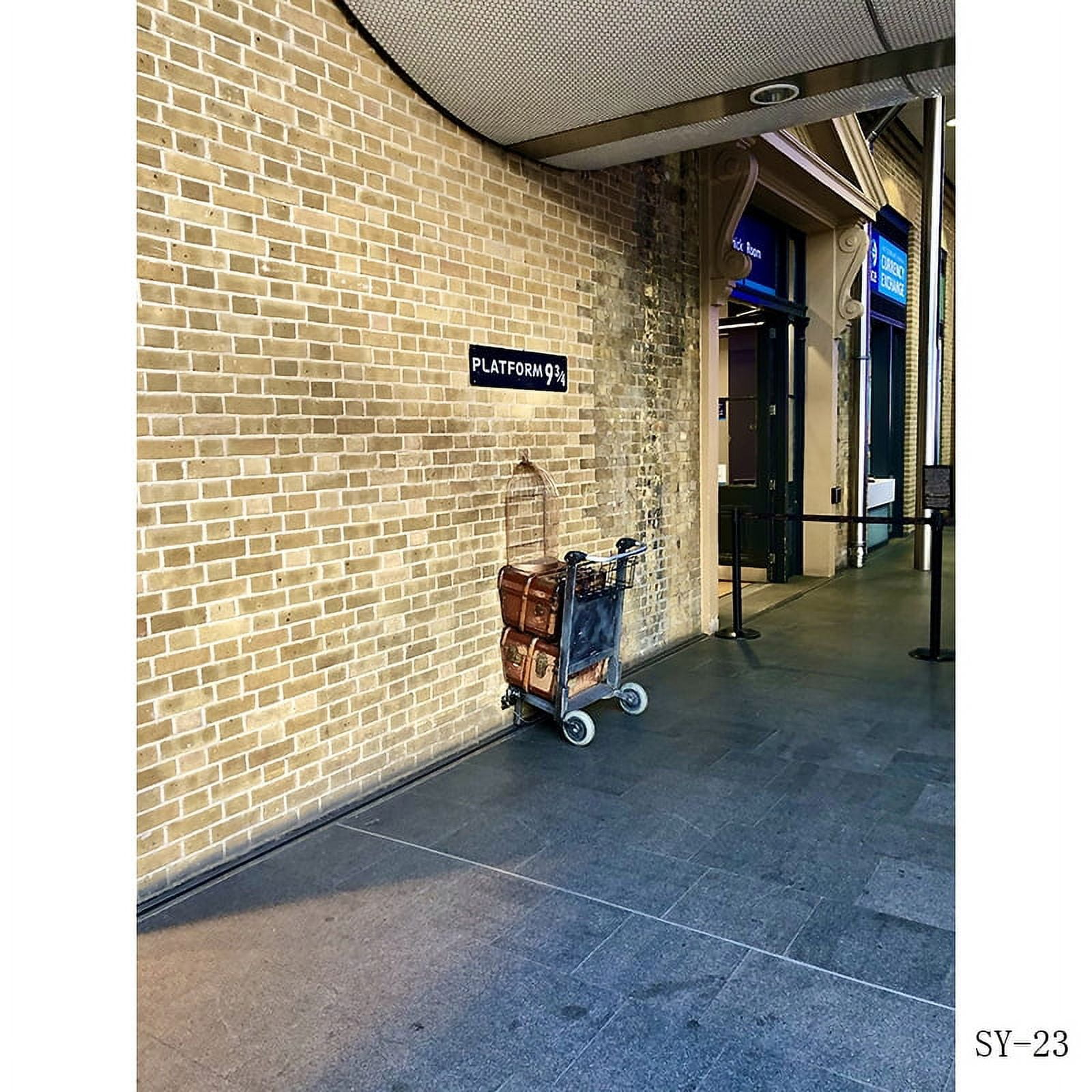 Vinyl Custom Heaven Brick Wall Photography Backdrop Platform 9 3/4 ...