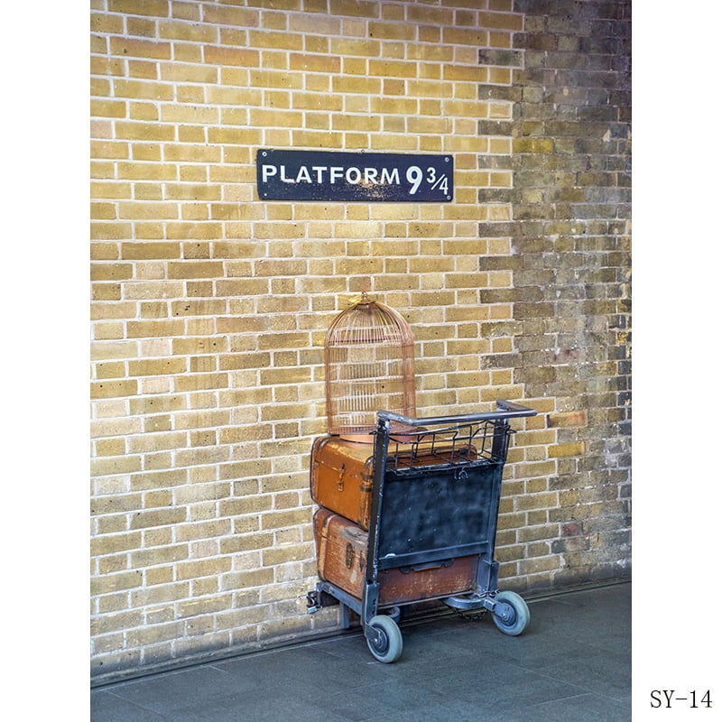 Vinyl Custom Heaven Brick Wall Photography Backdrop Platform 9 3/4 ...