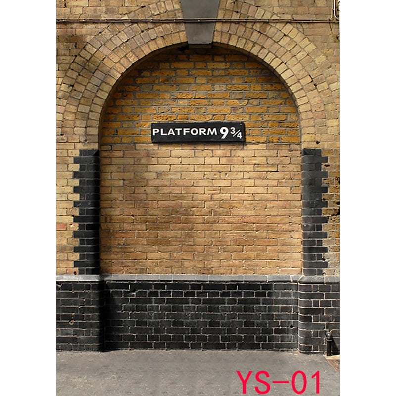 Vinyl Custom Heaven Brick Wall Photography Backdrop Platform 9 3/4 ...
