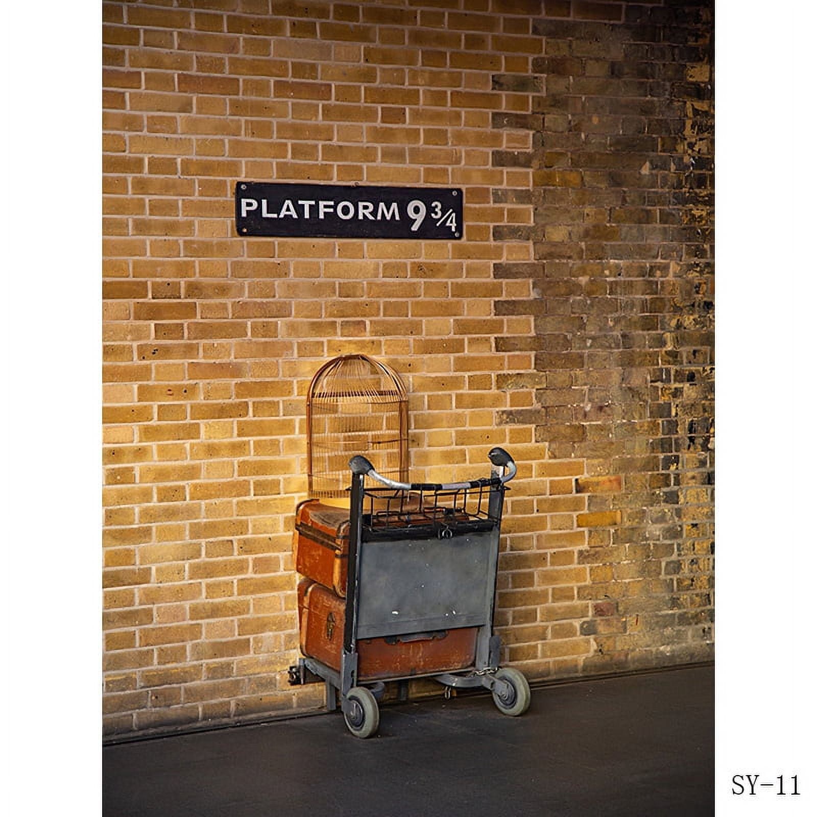 Vinyl Custom Heaven Brick Wall Photography Backdrop Platform 9 3/4 ...