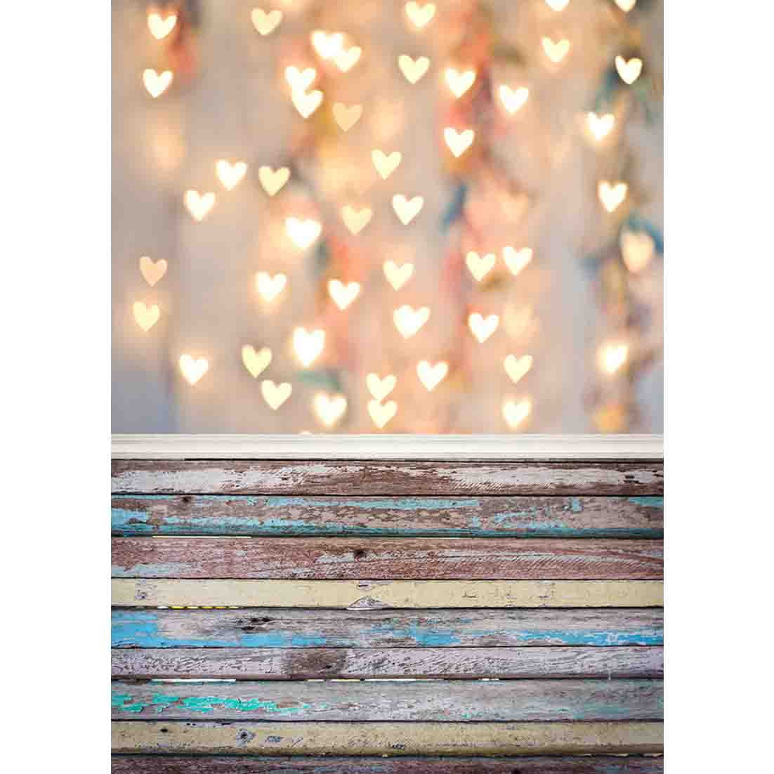 Vinyl Custom Photography Backdrops Props Flower Landscape Wooden floor ...